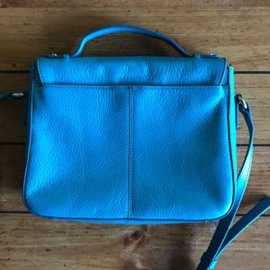 Fossil | Bags | Fossil Tatum Crossbody In Teal | Poshmark